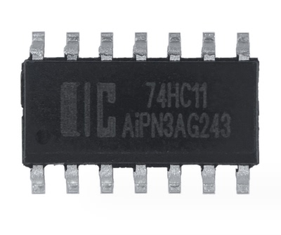 中微爱芯 AiP74HC11兼容74HC11D 3路3输入与门 SOP14封装