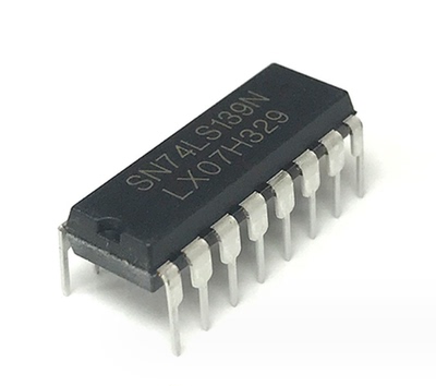 SN74LS139AN 集成电路IC 2线路至4线路解码器 大芯片 DIP16封装