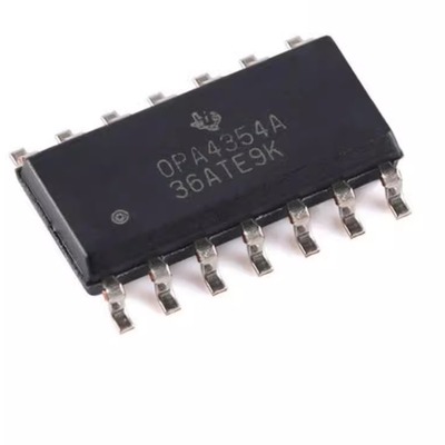 全新 OPA4354AIDR SOIC-14 四路运算放大器芯片