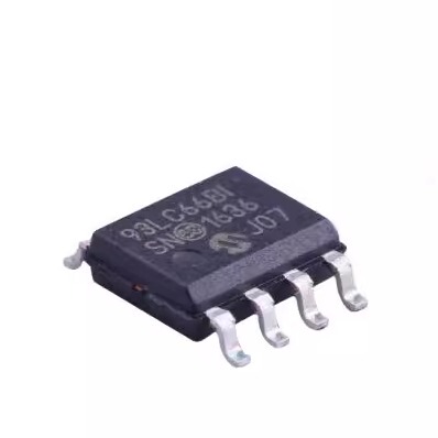 原装正品 93LC66BT-I/SN SOIC-8电可擦除可编程只读存储器芯片