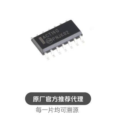 MC74ACT14DR2G SOIC-14 带施密特触发器输入的六角反相器