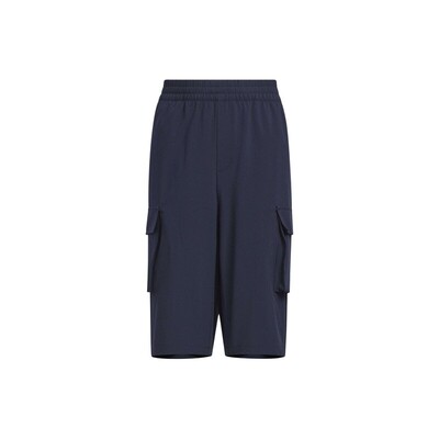 adidas阿迪达斯童装三叶草男大童儿童工装风短裤JC5713JC5714