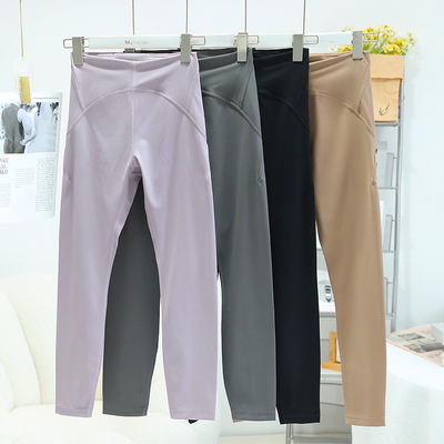 alo同款 instill裸感高腰收腹瑜伽裤外穿提臀显瘦运动健身九分裤
