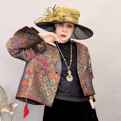 春季新款时尚百搭气质复古上衣