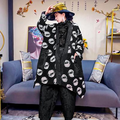 羊毛棉中长款时尚减龄轻奢外套