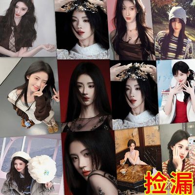 60张鞠婧祎海报墙贴ins风高颜值小鞠照片贴墙房间墙面装饰画壁纸