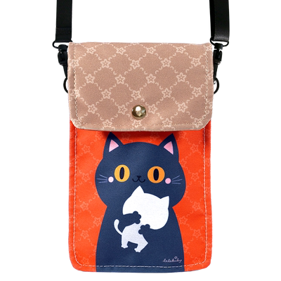 lalababy幸运蓝猫手机袋