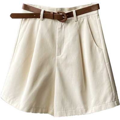 高腰诺比昂短裤百搭休闲裤