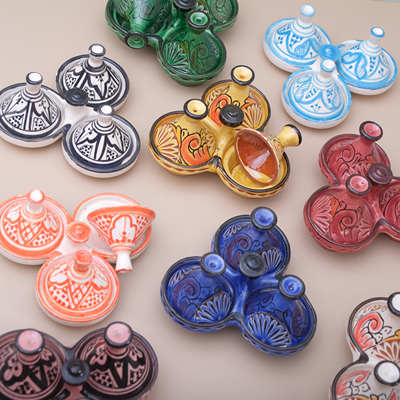 Pentfair阁楼调料盘摩洛哥手绘