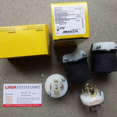 HUBBELL插头HBL7593 HBL2421 HBL2813 HBL2620SW