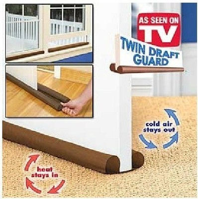 TWIN DRAFT GUARD dust door stop door stopper