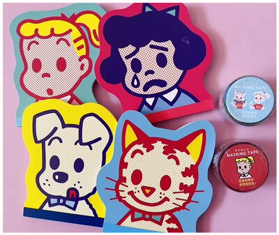 日本osamugoods原田治昭和便签