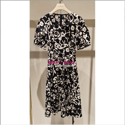 Koradior珂莱蒂尔专柜正品连衣裙夏季新款中长裙KF10492W0原3687