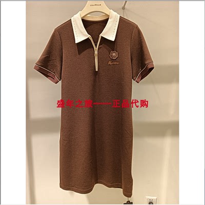 Koradior珂莱蒂尔专柜正品连衣裙春秋新款中长裙KF11255B7原2487