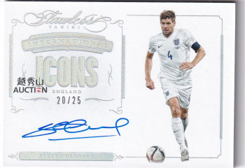 【越秀山卡价书】足球手提箱Flawless英格兰杰拉德20/25编银版ico