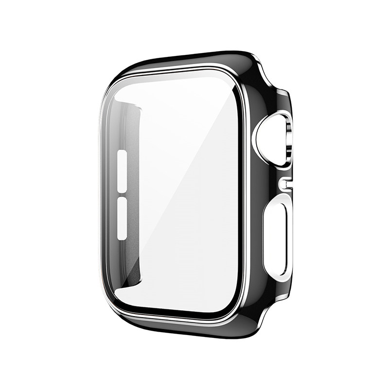 适用apple watch9/7/8保护套苹果iwatch手表保护壳S7表带表壳全包壳膜一体苹果6/se/5/4防尘全屏覆盖49mm防水_虎窝淘