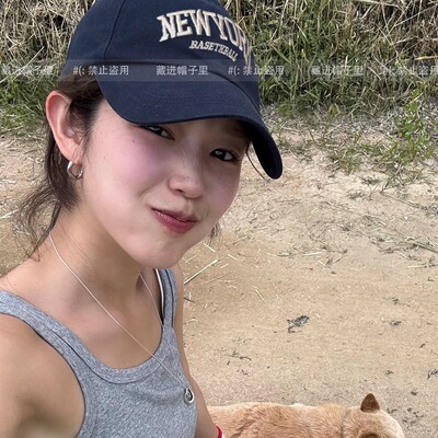 韩国NEWYORK字母刺绣百搭鸭舌帽四季可戴遮阳运动情侣棒球帽学生