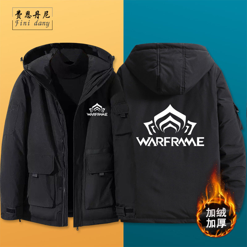 星际战甲Warframe战甲神兵PC3D游戏周边男休闲衣服羽绒服外套衣服_虎窝淘