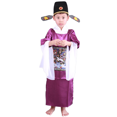 儿童七品芝麻官演出服