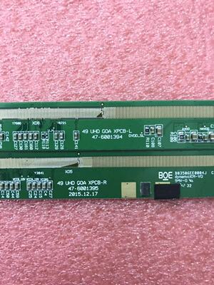 原装边条 49UHD GOA XPCB-R 47-6001395/47-6001394 一对价无腐蚀