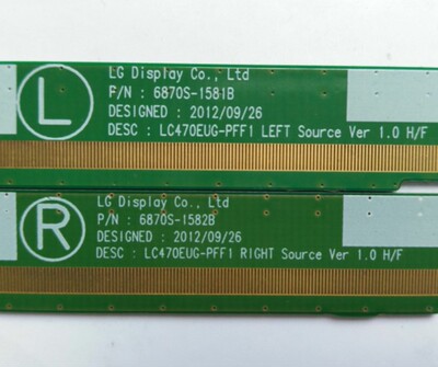 测好边条 6870S-1581B 6870S-1582B LC470EUG-PFF1 一对
