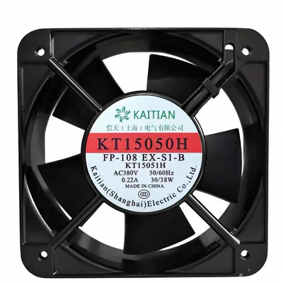 KT15050H散热风扇220V电焊机柜配电箱150MM工业轴流风机380V 15CM