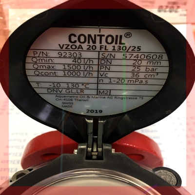 询价!CONTOIL VZOA 20 FL 130/25 流量计