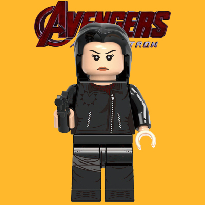 复仇者联盟积木人仔1854回声浪人狂马拼插儿童益智男孩子拼装玩具