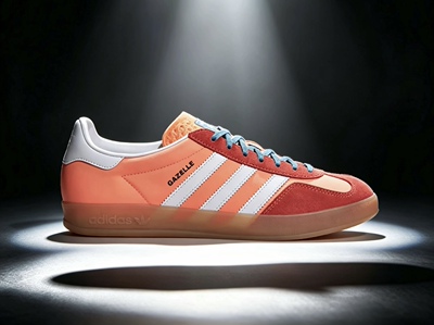 adidas阿迪达斯GAZELLE 德训运动鞋男女休闲运动板鞋T头鞋 HQ9016