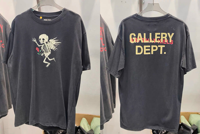 Gallery Dept.2025夏季美式高街复古男女宽松oversize休闲短袖T恤