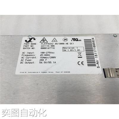 ELTEK 易达 FLATPACK2 48/3000 HE DC1 241119.906议价