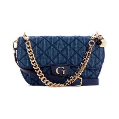 GUESS/盖尔斯单肩包欧美翻盖潮流小香风夹层包牛仔正品13264278