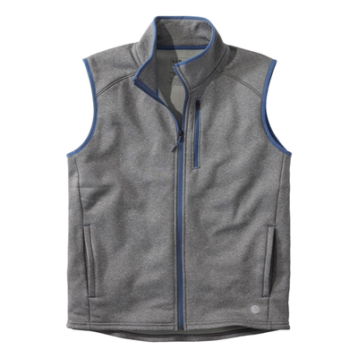 L.L.BEAN宾恩男士山地抓绒背心柔软保暖拉绒秋冬新款马甲TA518256