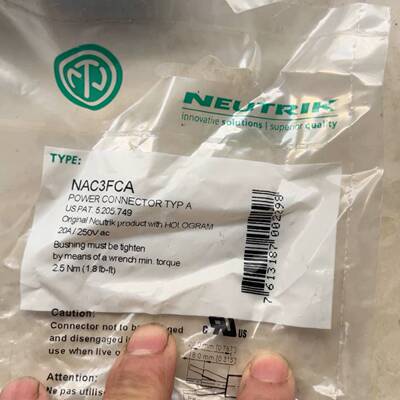 可维修Neutrik电源连接器NAC3FCA，正品，适用2议价