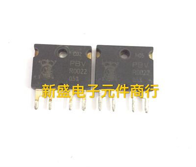 PBV2.2毫欧原装进口拆机 PBVR0022 0.5% 高精密电阻 四线电值