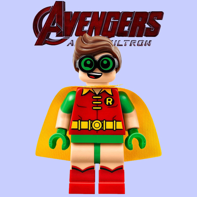 蝙蝠侠大电影拼装积木人仔sh341超级英雄70912拼装玩具PG104罗宾