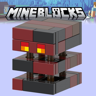 1691岩浆怪我的世界拼装儿童积木玩具手办公仔模型游戏人仔21150