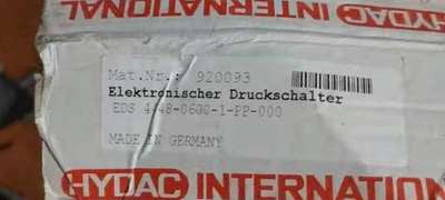 贺德克压力传感器920093、EDS4448-0600-1-