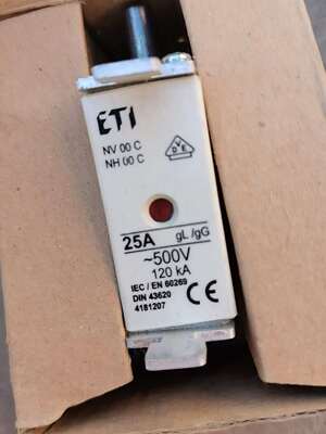 （议价）NV00CNH00CETI熔断器25A库存共