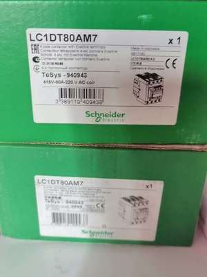 LC1DT80AM7施耐德接触器有1台未使用