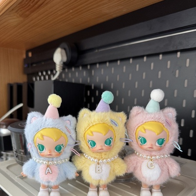 babymolly口袋朋友系列搪胶娃衣珍珠26字母项链配件配饰鞋子道具