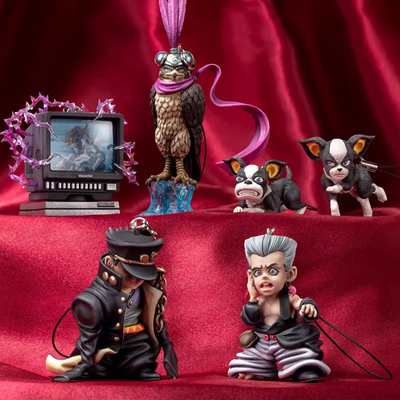 预定 JOJO的奇妙冒险 星辰斗士 MEDICOS 小手办挂件盒蛋谷子周边