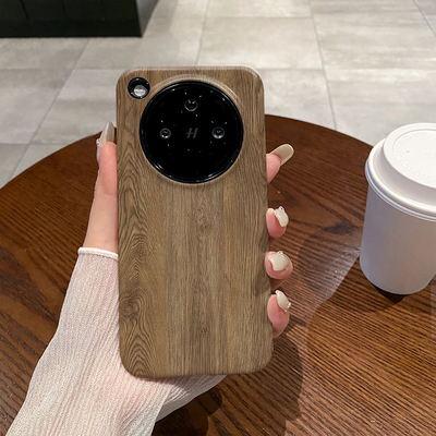 胡桃木纹 适用于OPPO Find X8手机壳全包边Find X8Pro磨砂FIND X9硬壳二合一硅胶防摔创意新款简约FIND X8S