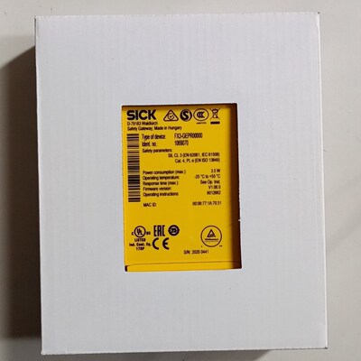 SICK西克安全继电器 FX3-GEPR00000拍前议价