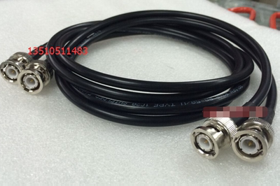 BNC-JJ射频超柔RG58U同轴50欧姆跳线 BNC双公纯铜馈线 50欧姆Q9线