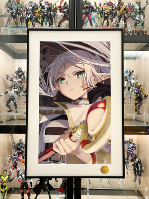 星空《持杖芙莉莲》葬送的芙莉莲Frieren菲伦辛美尔动漫装饰画