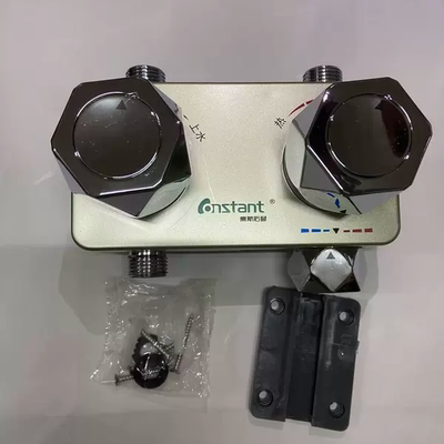 康斯拓普明装太阳能专用热水器智能恒温器温控调温混水阀冷热水
