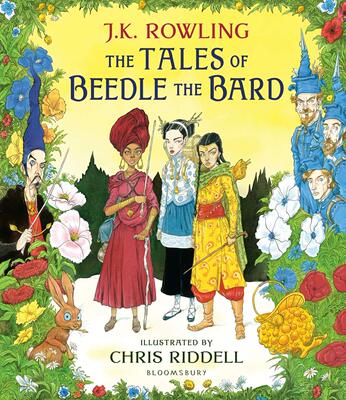 预售 英文原版 The Tales of Beedle the Bard Illustrated Edition 诗翁彼豆故事集 插图版 哈利波特作者JK罗琳 魔法世界童话书