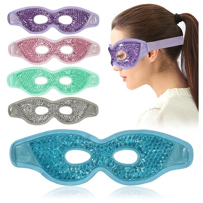 1pcs Eye Mask Gel Cooling Eye Sleep Mask Ice Cold Compress P