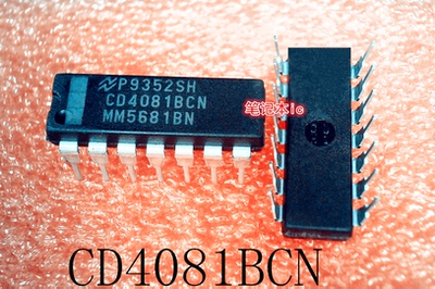 CD4081BCN     CD40818CN     CD4081    DIP-14     新的